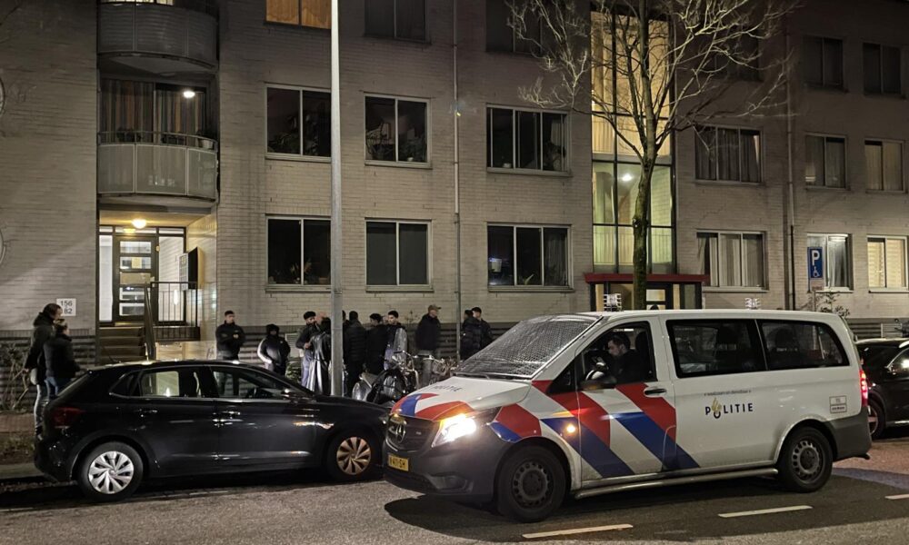 In 's-Gravendeel, the Netherlands, 30 young people surrounded the ...