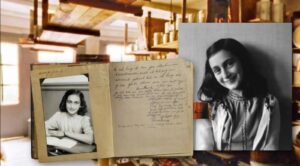 The text 'Anne Frank invented the ballpoint pen' appeared in the Anne ...