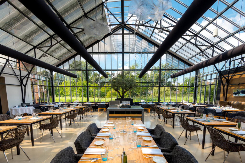 Best organic food restaurant: Restaurant De Kas Amsterdam