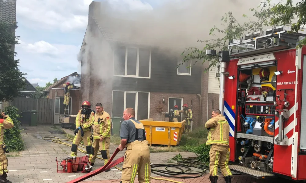 House fire in Deurne spreads to the second building - Amsterdam Daily ...